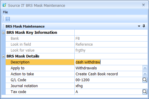 BRS Mask Maintenance | Source IT