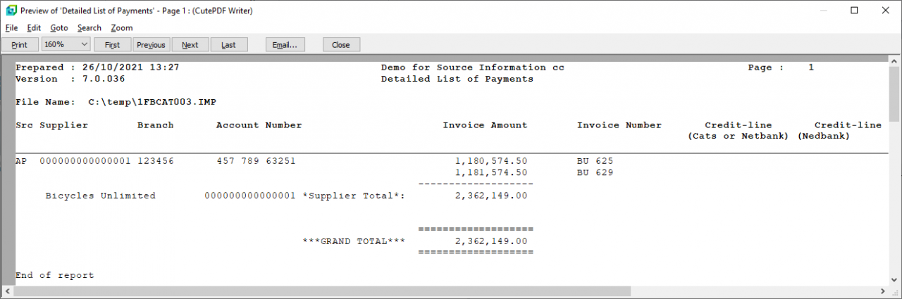 EFT Batch Extract / Re-extract Process | Source IT