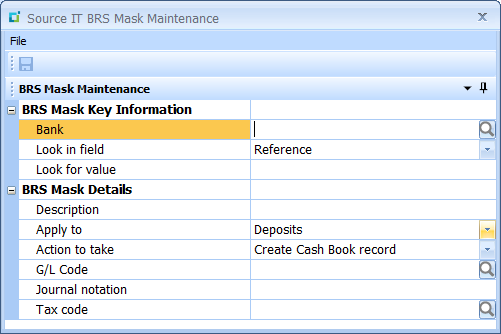 BRS Mask Maintenance | Source IT