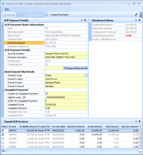 BRS Transaction Processing | Source IT